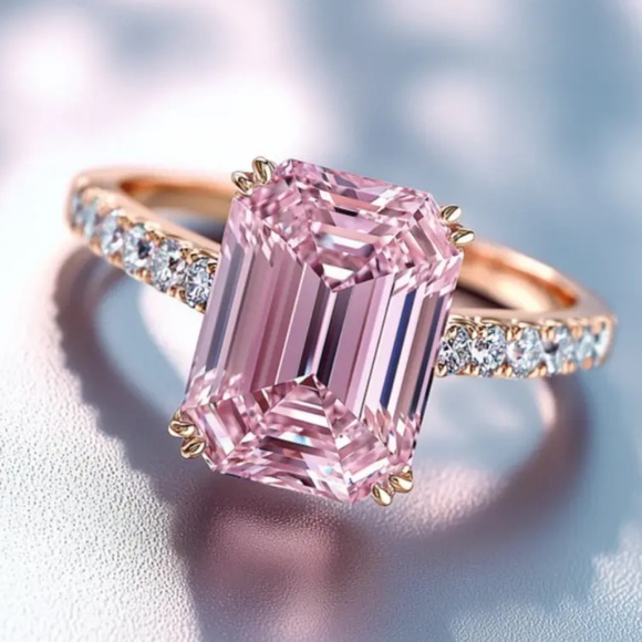 Jewelry | Rose Gold Pink Ring | Poshmark